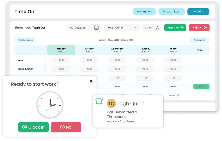 Online Timesheets and Time Management Software - HRLocker