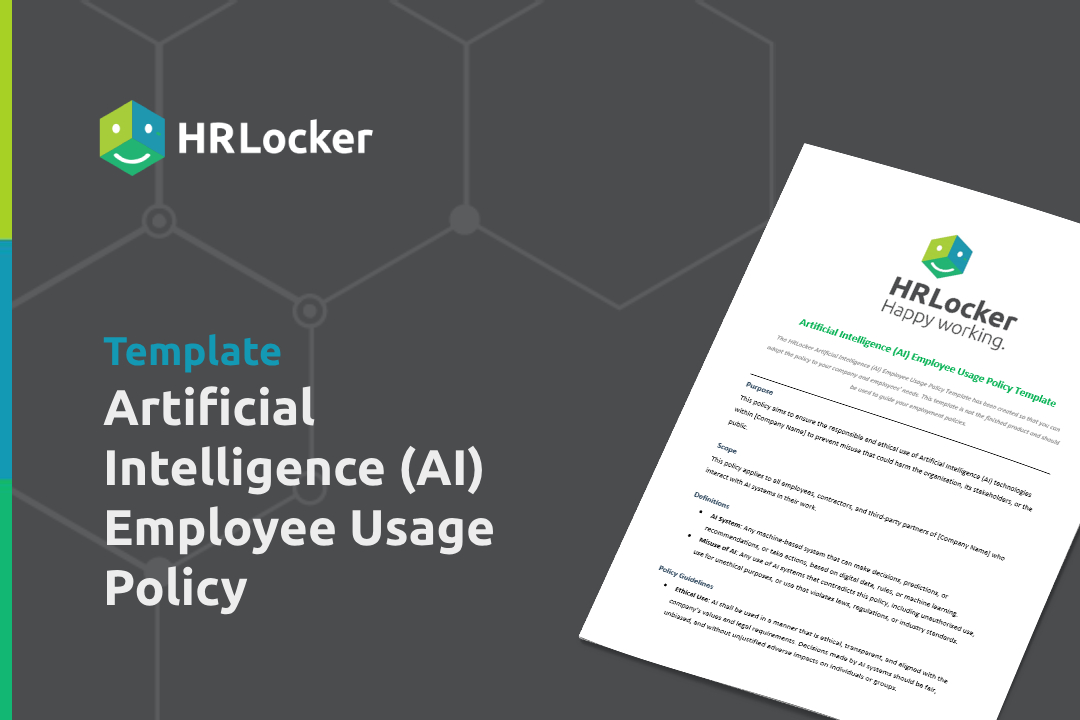 FREE Artificial Intelligence (AI) Employee Usage Policy Template - HRLocker FREE Artificial Intelligence (AI) Employee Usage Policy Template - HRLocker